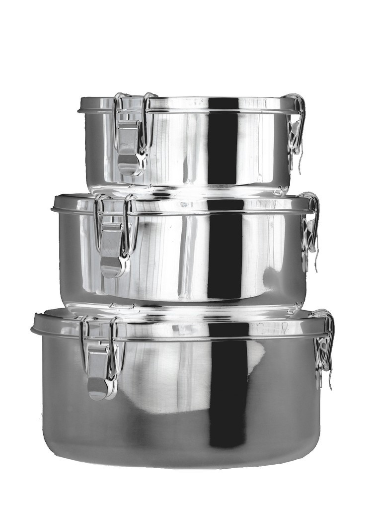 Basic Nature Contenant alimentaire de 500 ml, 800 ml et 1500 ml