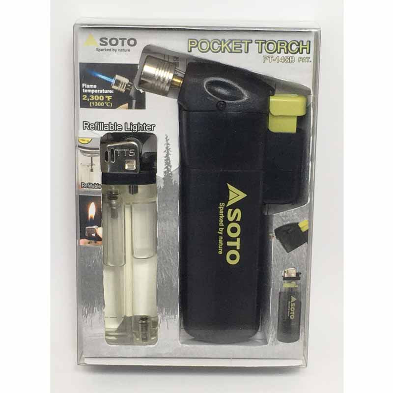 Briquet puissant et rechargeable : Soto Pocket Torch - Allume-feu