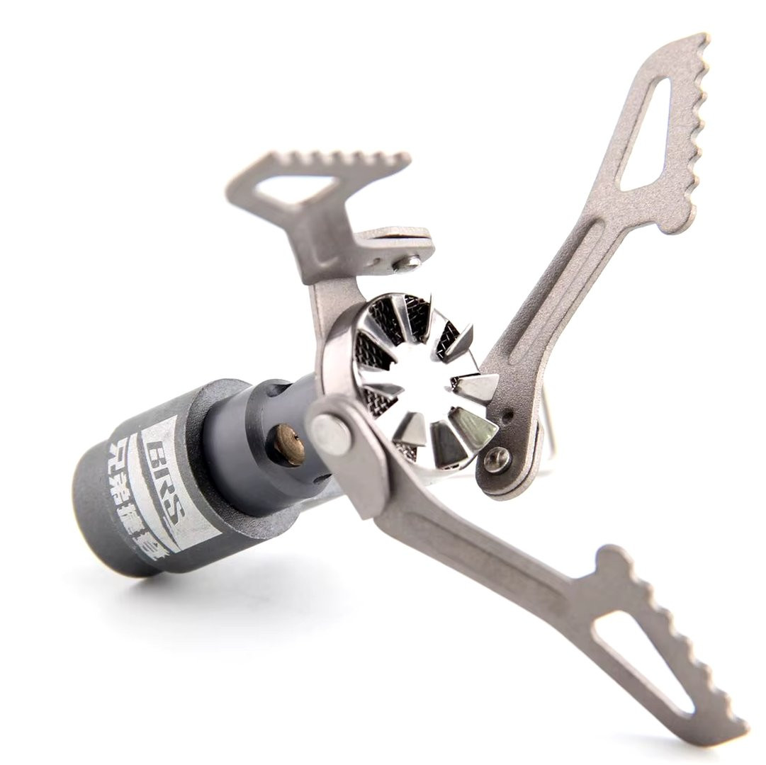 Réchaud à gaz BRS 3000T : brûleur minimaliste et ultraléger en titane