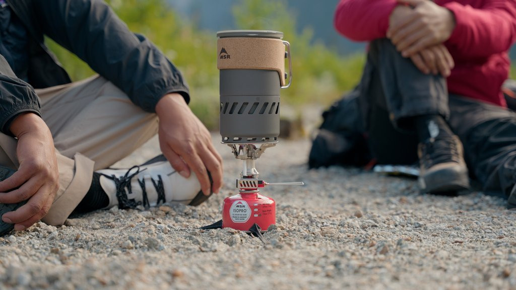 Réchaud Gaz optimisé MSR Switch Stove System - Brûleur + casserole 1 L